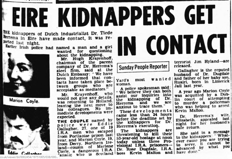 Martin McGuinness & the M62 Coach Bomb – The Irish Peace Process