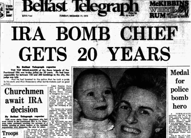 The Claudy Bombers & Man “A” Unmasked – The Irish Peace Process