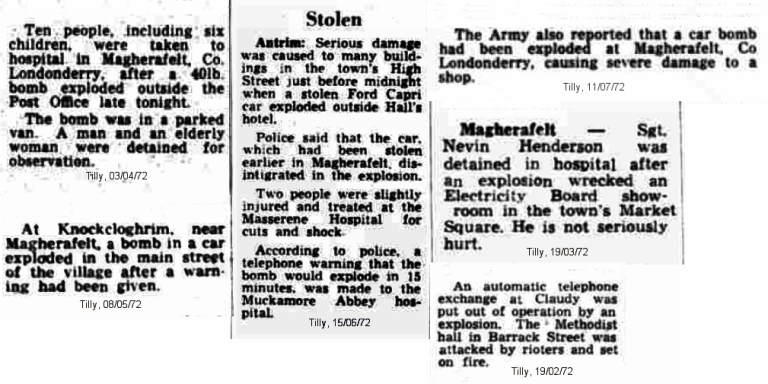 The Claudy Bombers & Man “A” Unmasked – The Irish Peace Process