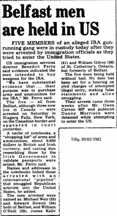 Edward ‘Ted’ Howell, IRA Terrorist [Failed] – The Irish Peace Process