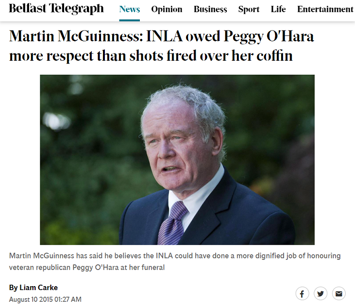 INLA Gun Display in Derry – Why? – The Irish Peace Process