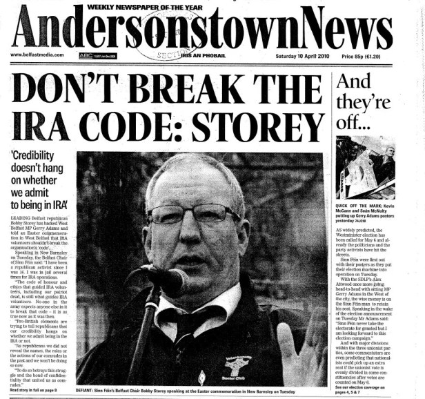 The GAA and The IRA – An Irish Love Story – The Irish Peace Process