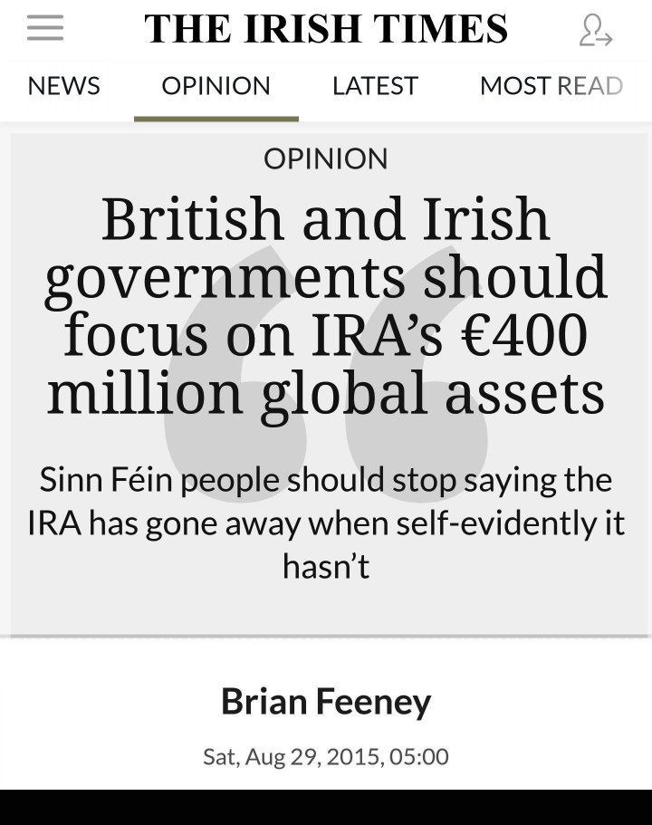 Michael McDowell’s Secret Amnesty for IRA Terrorists – The Irish Peace ...