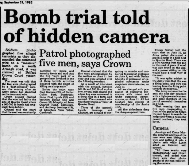 Conor Murphy, IRA bomber, Criminal Border Smuggler, Serial Liar ...