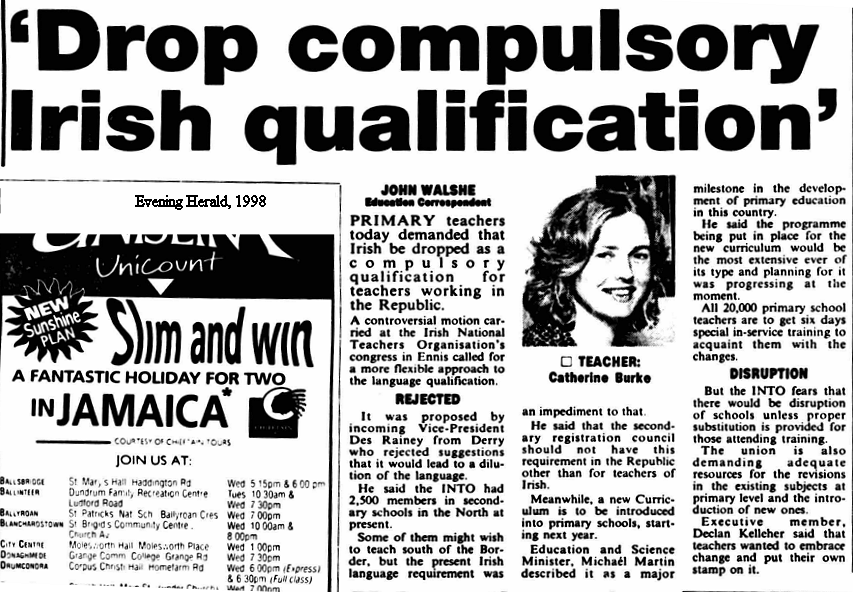 A Century of Irish Language Fakery – The Irish Peace Process