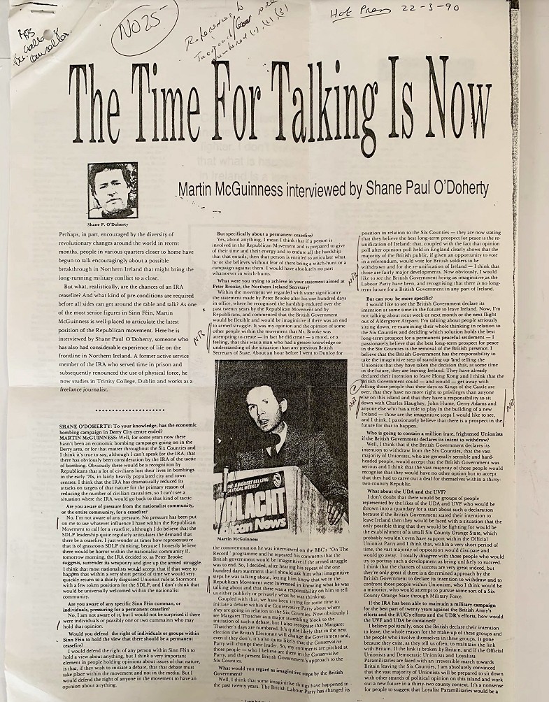 The Clonoe IRA Gang – Criminals or Soldiers? – The Irish Peace Process